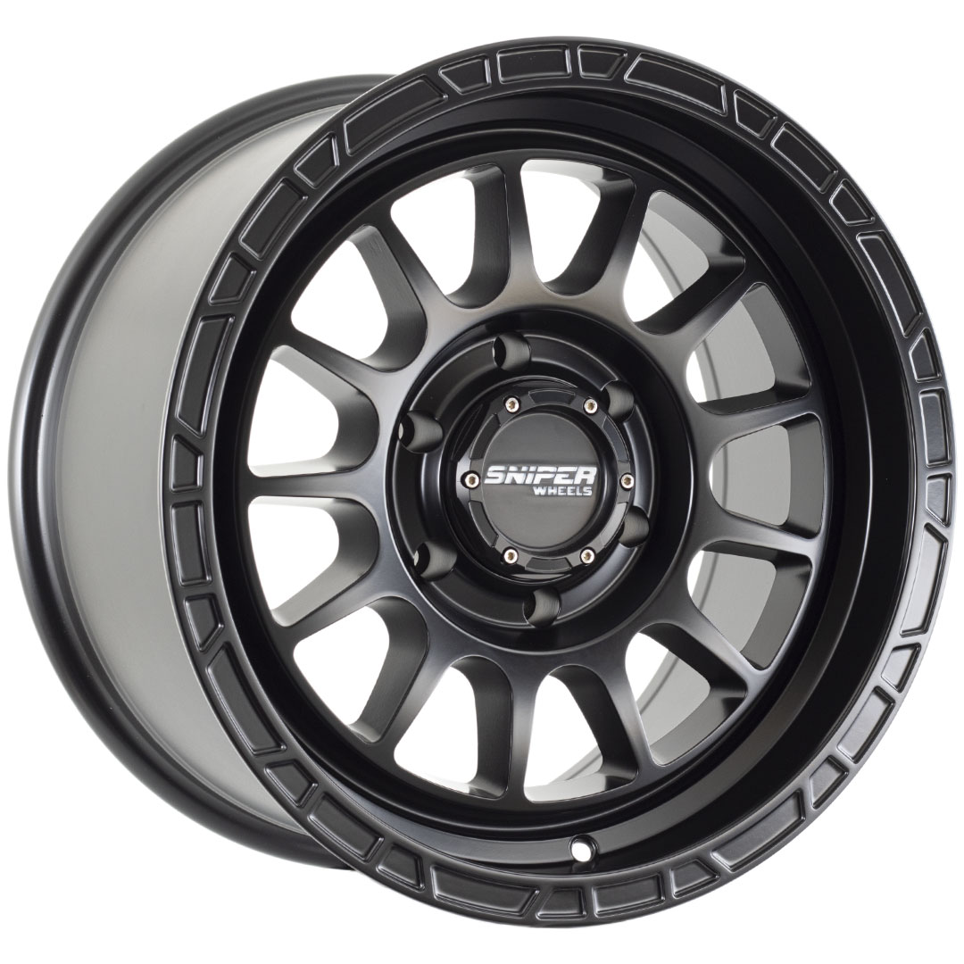 Ballistic - Matt Black (17x9" - 6x139 +15) - Tyrepro Tyrepro